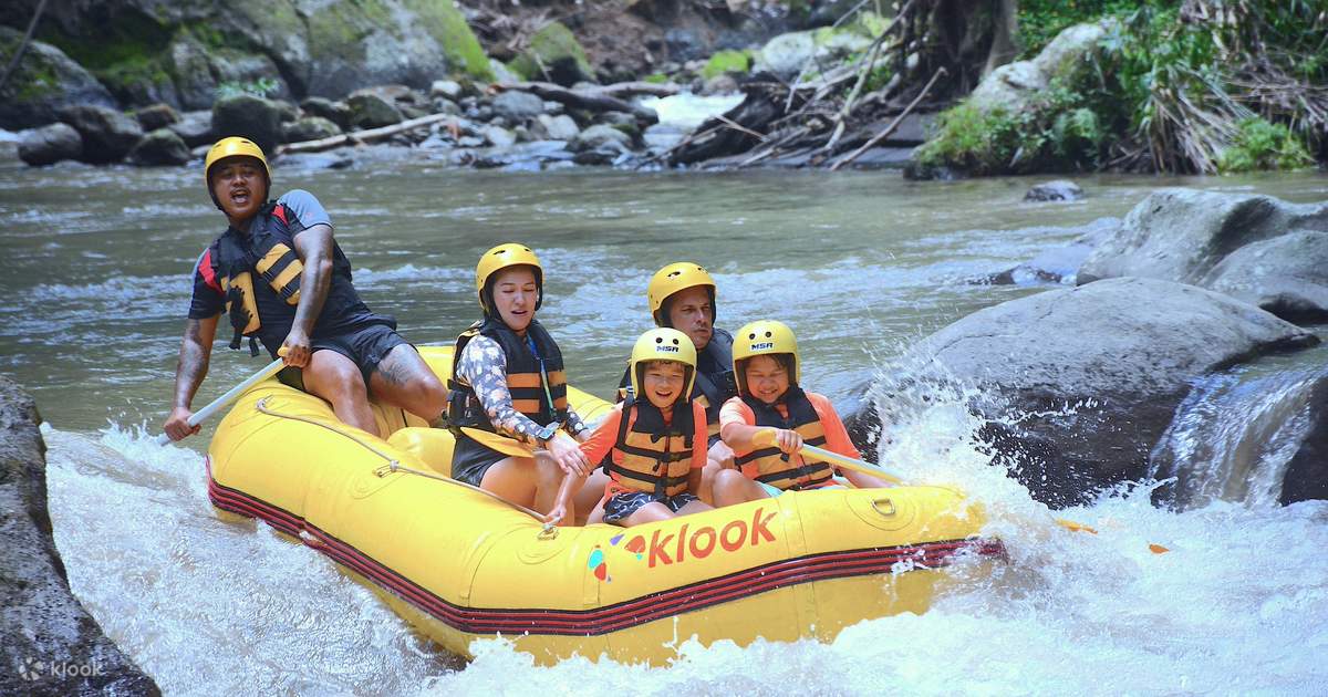 Rafting Sungai Ayung Di Bali Dengan Trip Air Terjun Opsional Klook Indonesia